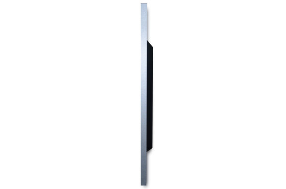 White Black Wall Mounted Digital Signage 4mm Tempered Glass Protection