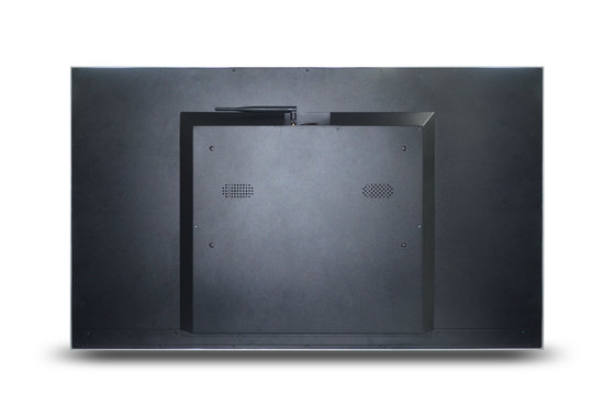 White Black Wall Mounted Digital Signage 4mm Tempered Glass Protection