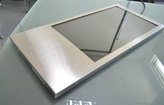 TFT LCD Wall Mounted Digital Signage stainless steel elevator