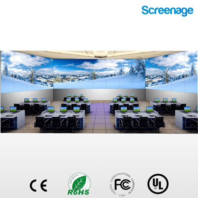 TFT Wall Wount LCD Video Walls 55 Inch System Video wall with super narrow bezel