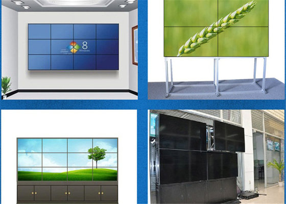 Cheapest Video wall super narrow bezel TV Panel Video Walls TFT 55 Inch Display HDM VGA BNC And DV