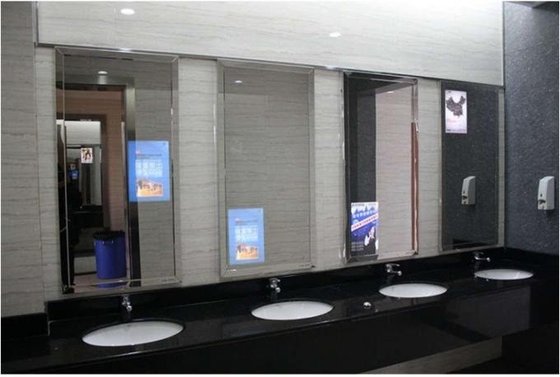 Magic Mirror Wifi Touch LCD Advertising Player 3G Lcd Screen Magic Mirror waterproof AD Player With Body Sensor