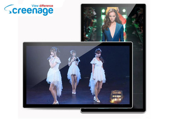 Remote control 84 Inch Wall Mounted Digital Signage Indoor energy saving