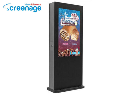 1500nits Interactive Outdoor Display with Wifi / 3G , Outdoor Touch Screen Displays