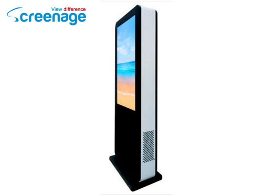 65" Water Proof Outdoor Interactive Kiosk , 1080P Double Side Lcd Digital Signage