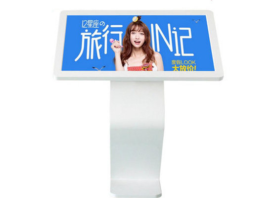 23.6 Inch Network Touch Screen Kiosk Monitor Digital Totem With Wi-Fi / 3G