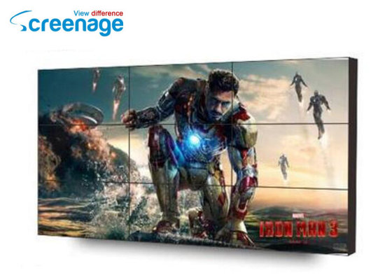 46 55 Inch Wall Mounted DID LCD Video Walls Support 1080P Digital Signage