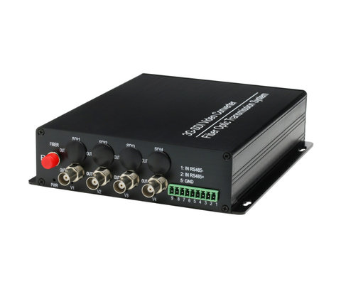 1Pair 4 Channel 3G-SDI Video 1080P Single Mode Single Fiber Extender supplier