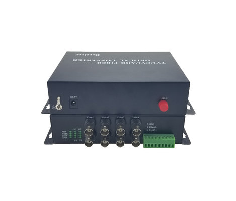 8 Channel Fiber Optic Video Converter ,  Video / Data / Audio Fiber Video Converter supplier