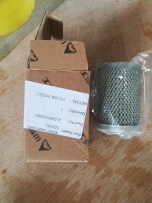 Genuine SDLG parts,LG936L Wheel Loader Spare Parts 4120001954001 FILTER INSERT
