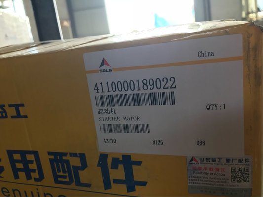 Original SDLG Parts,LG936L Wheel Loader Spare Parts 4110000189022 STARTER MOTER 13031962