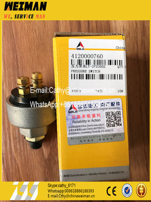 Genuine SDLG Wheel Loader Spare Parts 4120000760 LY-3720002 PRESSURE SWITCH