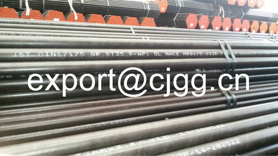 St 35.8 St45.8 Heat Resistant Steel Seamless Tube 15Mo3 13CrMo44 10CrMo910