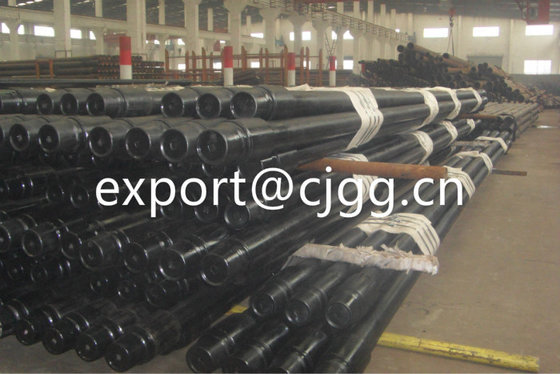 X95 G105 S135 Seamless Drill Pipe , Water Well Seamless Black Steel Pipe