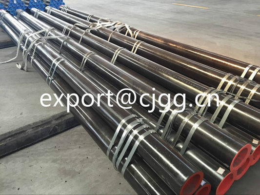 Hot Rolled Steel Tube / Seamless Round Tube With Plastic Caps
