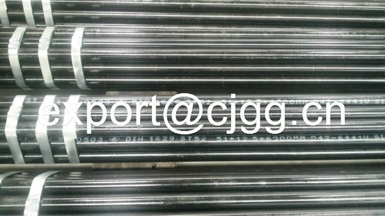 Din 1629 ST52 / Q345 Cold Drawn Seamless Steel Tube OD 10MM - 508MM