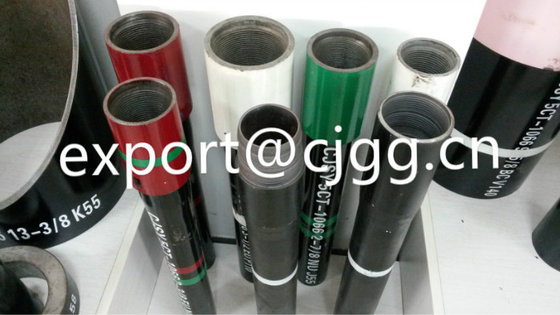 Hot Rolled Seamless Casing Pipe Non - Alloy API 5CT K55 J55 N80 For Oil / Gas Drilling