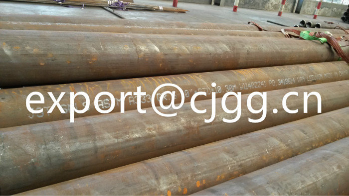 Plastic Caps Hot Rolled Steel Tube ASTM A333 Gr.6 Low Temperature Pipe