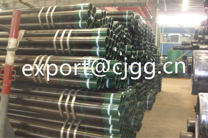OCTG / API 5CT J55 BTC Casing Connection Seamless Round Tube