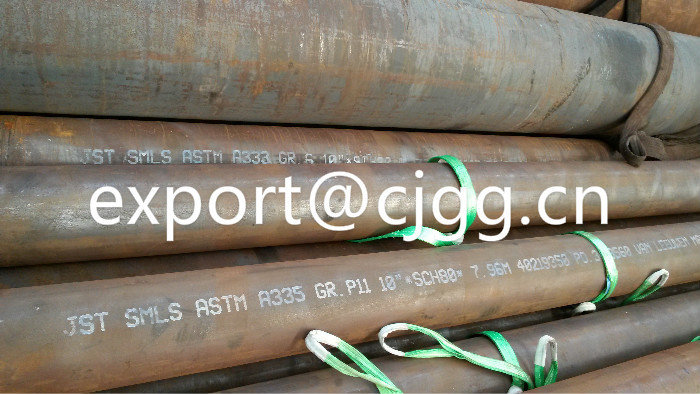 Hot Finished Seamless Tube Alloy Steel Pipe SA335 P11 / P12 / P22