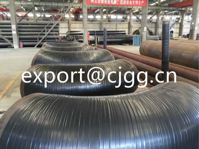 DIN 30670 Anti Corrosion Steel Fittings with 3 Layer Fusion Bond Epoxy Polyethylene Coating