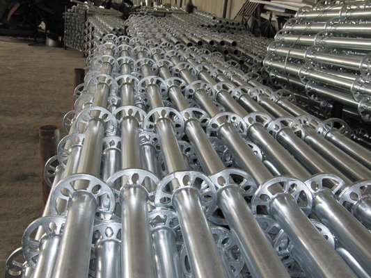 Ringlock  Scaffold Standard with hot-dip galvanized  For Outdoor Repairing