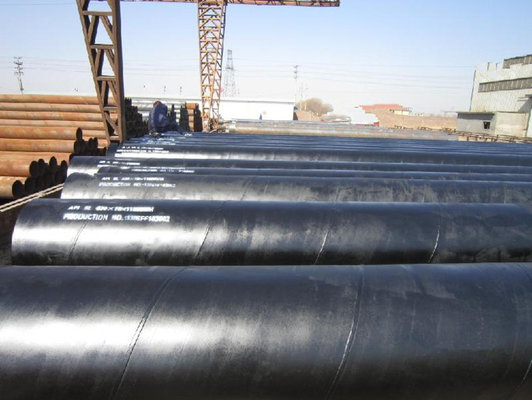 Water Gas Oil Casing Pipe Round , ERW Welded Steel Tube ASTM A53 A106