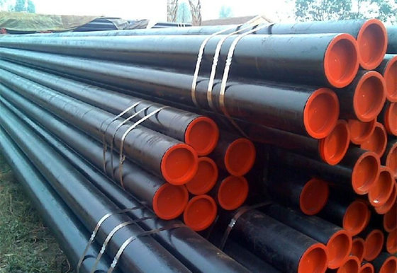 Mild Steel Seamless Pipes / Carbon Steel Seamless Liquid Tube / Hot Rolled Seamless Steel Construction Pipe