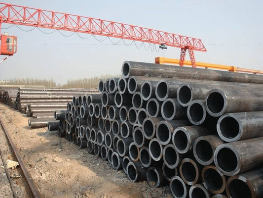 20# DIN1629 ST37 ST52 Seamless Steel Pipe / Fluid Conveying Tube / Seamless Tubing For Gas Cylinder