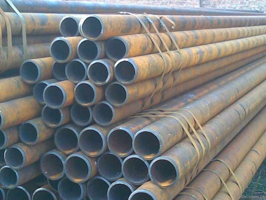 Thick Walled Spiral Steel Pipe ASTM A252 , SSAW Welded Steel Q235 / Q345 / SS400