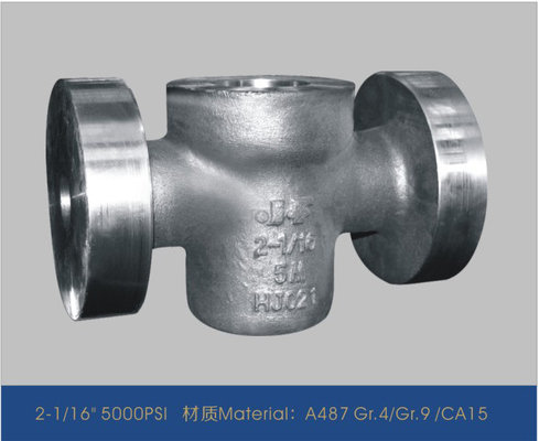 Valve Body Casting Valve Industrial Valves Valve Steel Casting Foundry 2-1/16&quot; 5000PSI