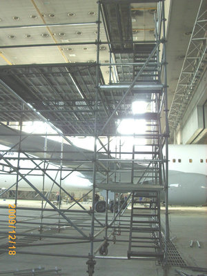 High Tensile Ring Lock System Scaffolding 800Kg / ㎡ High loading with Hot dipped galvanized Steel