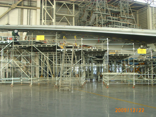ODM Trouble free assembly Ring Lock scaffolding System for Maintenance , ringlock scaffold