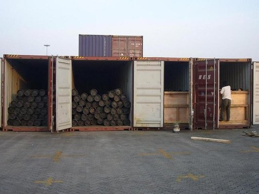 Carbon Steel ASTM A53 Gr.B SSAW Steel Pipe DIN30672 BS534 , Spiral Welded Steel Tube