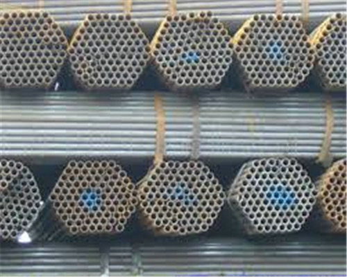ASTM , BS SS400 ERW Steel Pipe For Fencing / Scaffolding , Thin Wall 5mm , 8mm