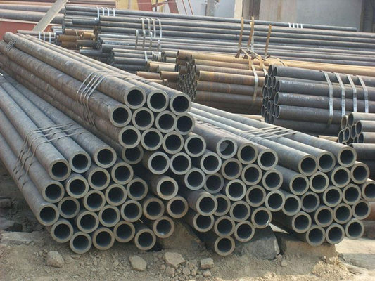 20# DIN1629 ST37 ST52 Seamless Steel Pipe / Fluid Conveying Tube / Seamless Tubing For Gas Cylinder
