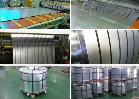 Slitting SGCD Dry Hot Dip Galvanized Steel Strip for Constructual Purlins 