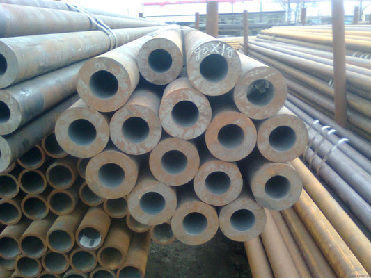 O.D 57mm - 426mm , W.T 5mm-40mm Seamless Steel Pipe / Seamless Tube For Structural Parts GB / T 8162