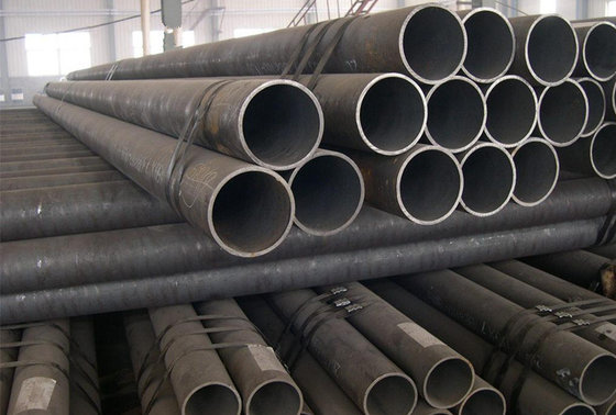 Customized Seamless Steel Pipe STPA22 STPA23 STPA24 / Hydraulic Pillar Service Seamless Tubing
