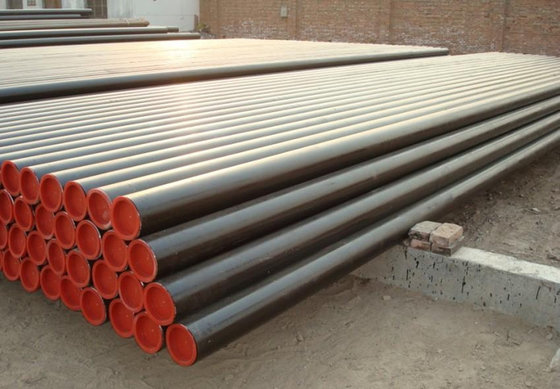 ASTM A106 GR.A / GR.B Seamless Steel Pipe For Vessels , Wall Thickness 5 - 40mm
