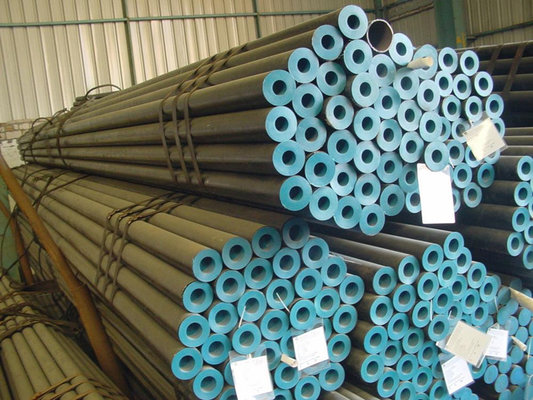 1/2" - 36" Seamless Steel Pipe For Oil / Sewage , Carbon Steel Seamless Pipes ASTM A252 ASTM A500 BS1387