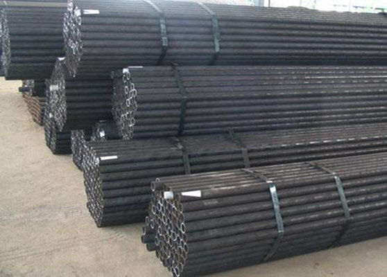 Black Mild Carbon Steel Pipe 5m , Cold Drawn Galvanized Steel Tube ASME SA179 / SA179M