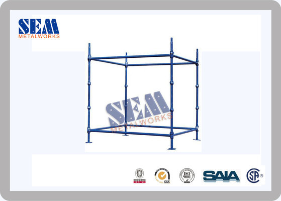 Powder Coated Cuplock tubular Scaffolding Systems 65000 Psi Galvanized