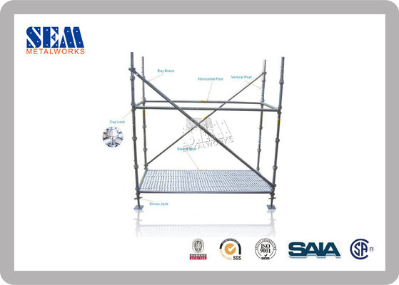 Hot-dip Galvanized Cuplock Scaffolding System AWS D1.1 Standard