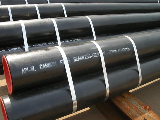 ASTM A106 Grade A / B / C Hot roll , cold drawn seamless tubing carbon steel 6 - 16m