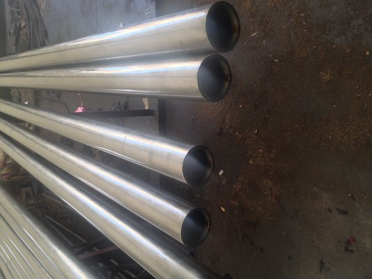 Round Varnish Seamless Carbon Steel Pipe Grade A / Welded Mild Steel Tubing