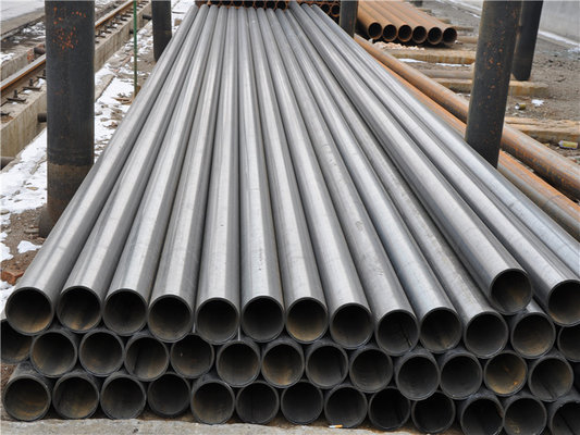 Q195 - Q345 ERW Steel Pipe / HR Carbon Steel Pipe Welding In Electricity , Agriculture