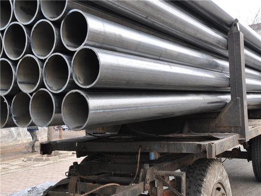 16Mn / 20MN2 ERW Carbon Steel Structural Pipe / Tubes With 1" 2" 3" 4" 8" 10" 12" 14" 16" 18"