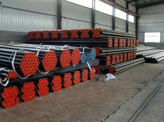 DIN EN10219 , API5L GR.B ERW Steel Pipe High Pressure For Oil , Water , Steam Heating / ERW Tubing
