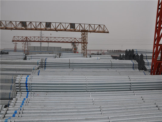 16Mn / 20MN2 ERW Carbon Steel Structural Pipe / ERW Welded Tubes For Agricultural Greenhouse